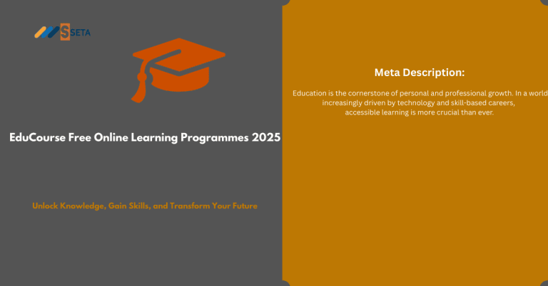 EduCourse Free Online Learning Programmes 2025